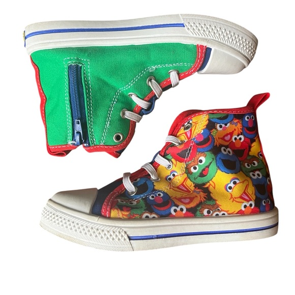 Sesame Street | Shoes | Sesame Street Toddler Little Kid High Top ...